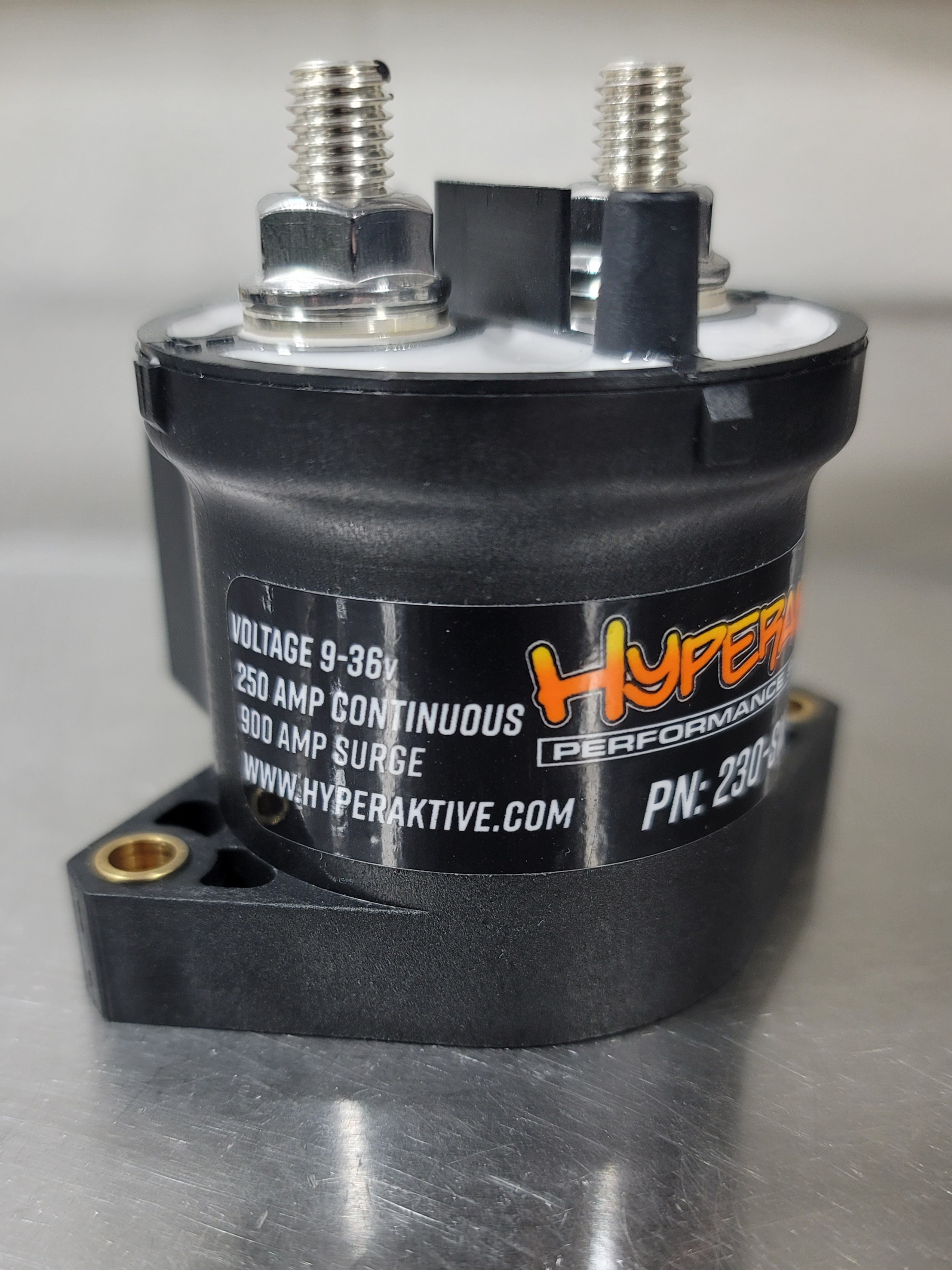 High Amperage Remote Battery Shut-Off Solenoid - Hyperaktive Performance Solutions